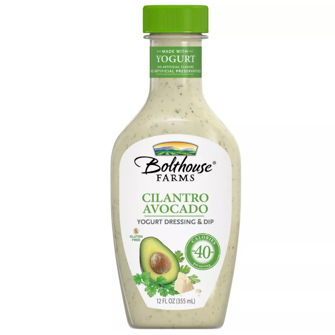 Bolthouse Farms Cilantro Avocado Yogurt Dressing & Dip, 12 fl oz ...