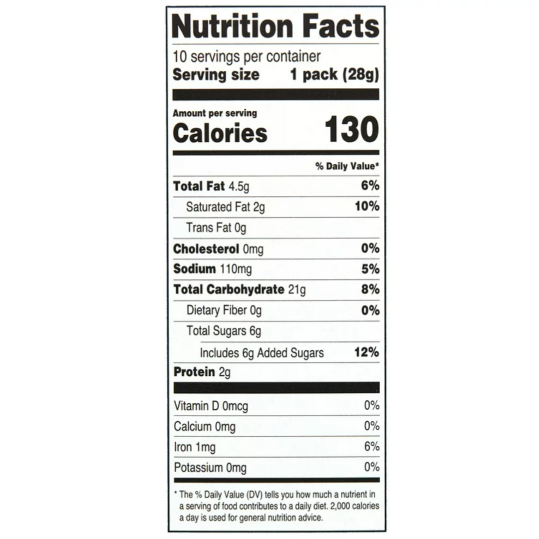 Great Value Alphabet Mini Cookies, 10 Count – Water Butlers