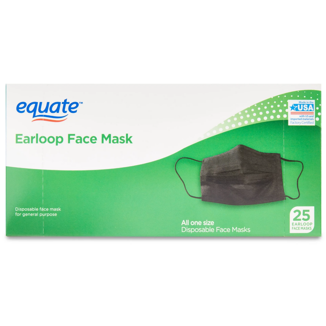 Water Butlers | Disposable Face Masks, 25 Count