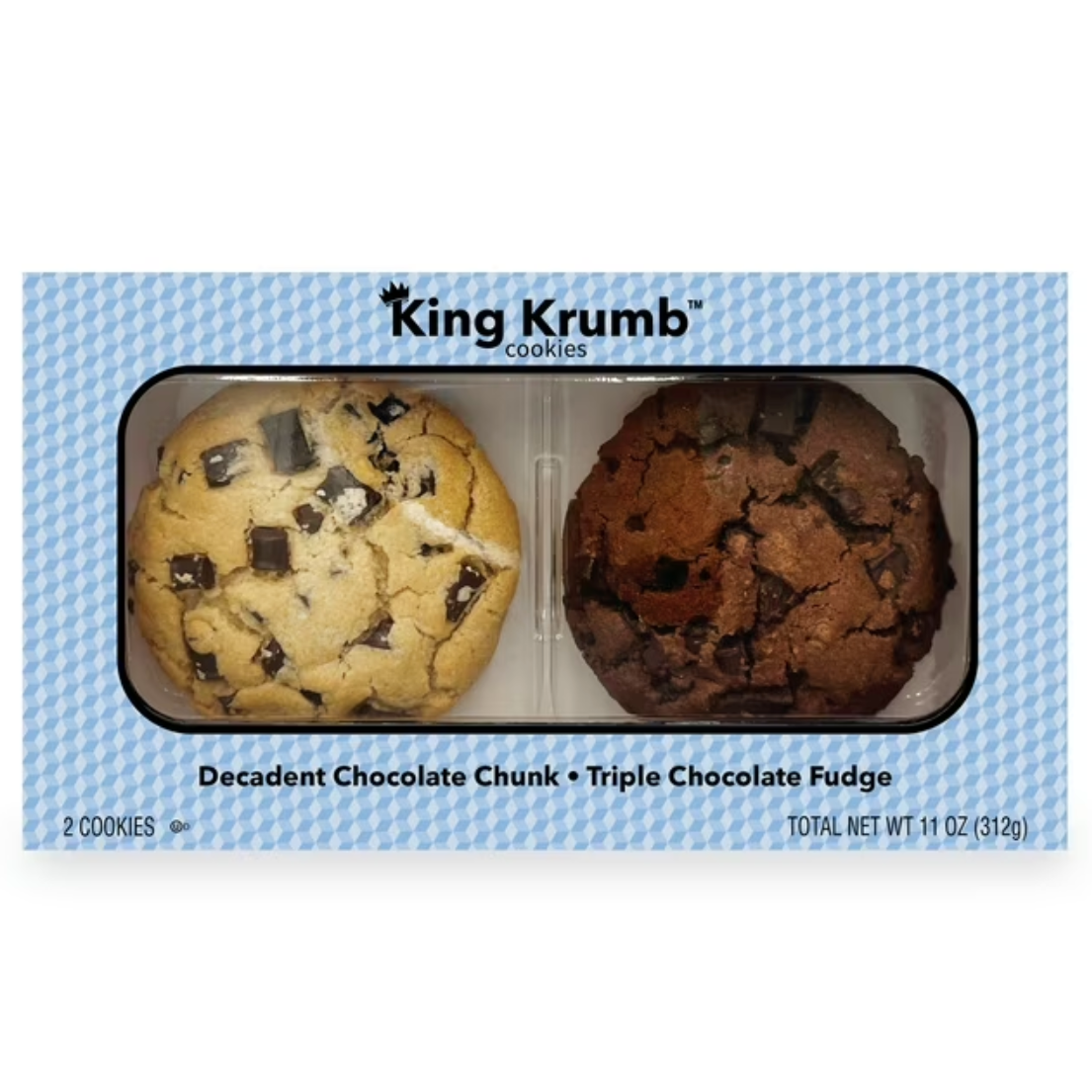 King Krumb Decadent Chocolate Chunk and Triple Chocolate Fudge Bakery ...