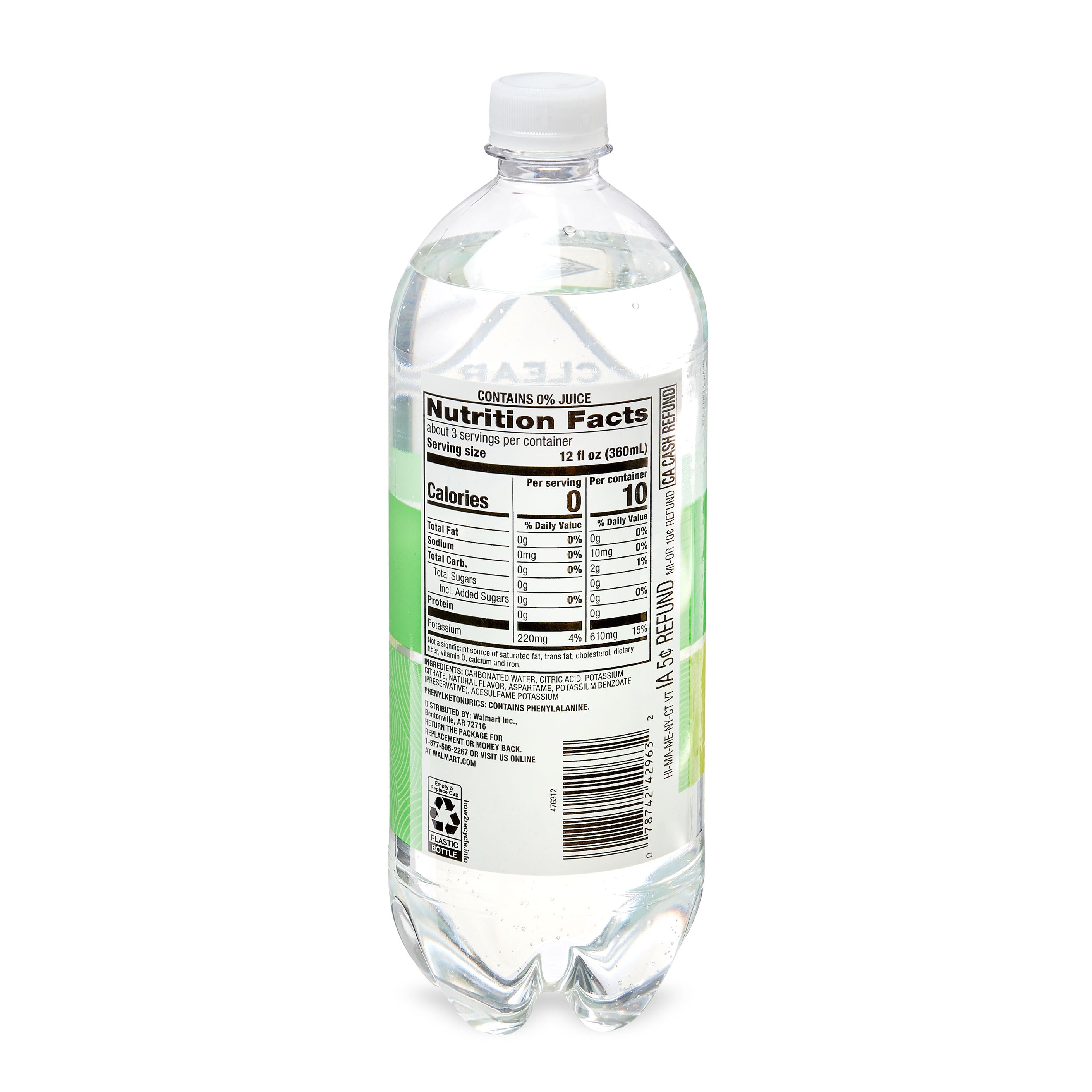 Clear American Sparkling Water, Key Lime 33.8 fl oz – Water Butlers
