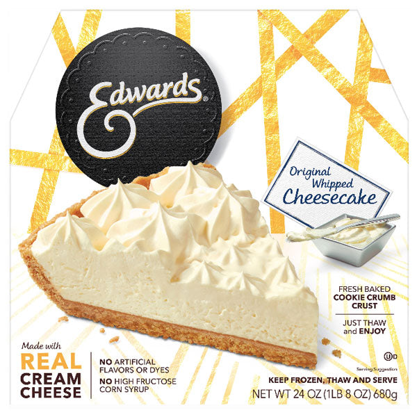Edwards Cake Desserts Original Whipped Cheesecake, 24 oz