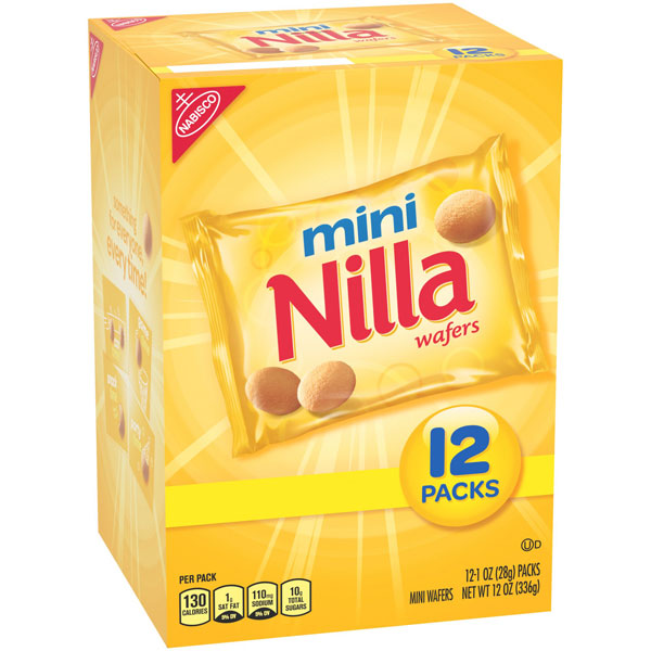Nabisco Mini Nilla Wafers Cookies, 12 Count – Water Butlers